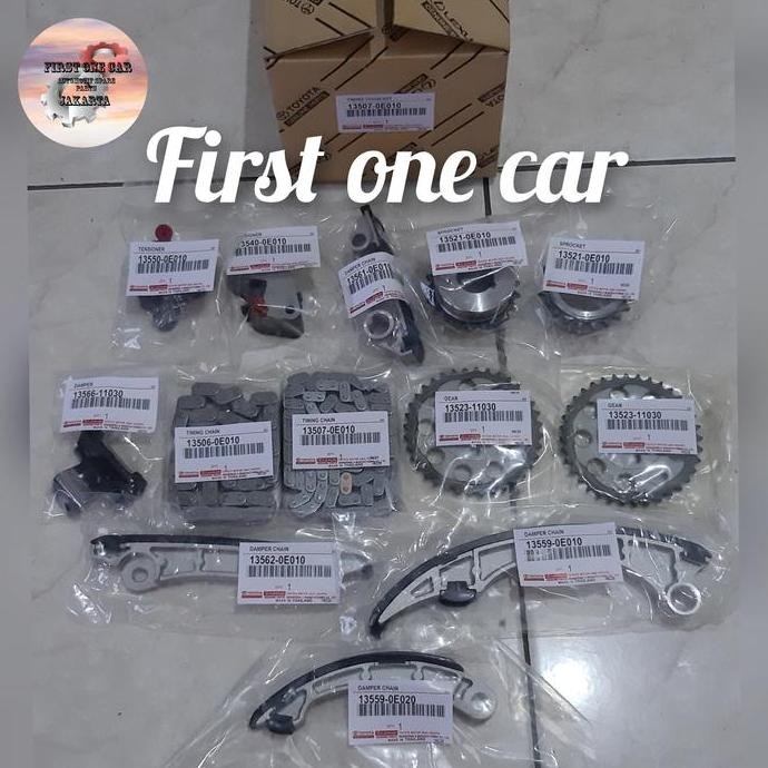 Jual Rantai Chain Timing set Toyota Hiace Premio 1GD-FTV/2GD-FTV (1set ...