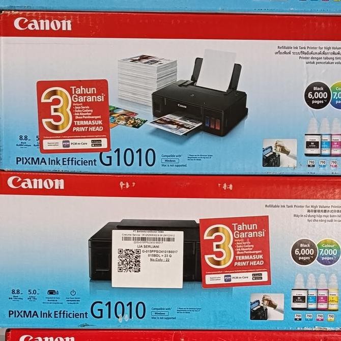 Jual Printer Canon Pixma G1010 New Stok | Shopee Indonesia