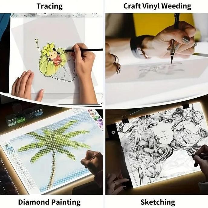 Jual [ready stock]A2/A3/A4/A5 LED Drawing Tracing Board Stensil Board ...