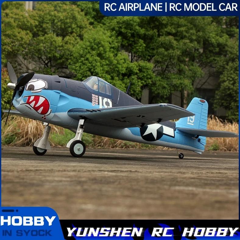 Jual Dynam F6F Hellcat 1300Mm Wingspan Wwii Bomber Model Rc Plane Remote 4S Assembled Fixed Wing ...