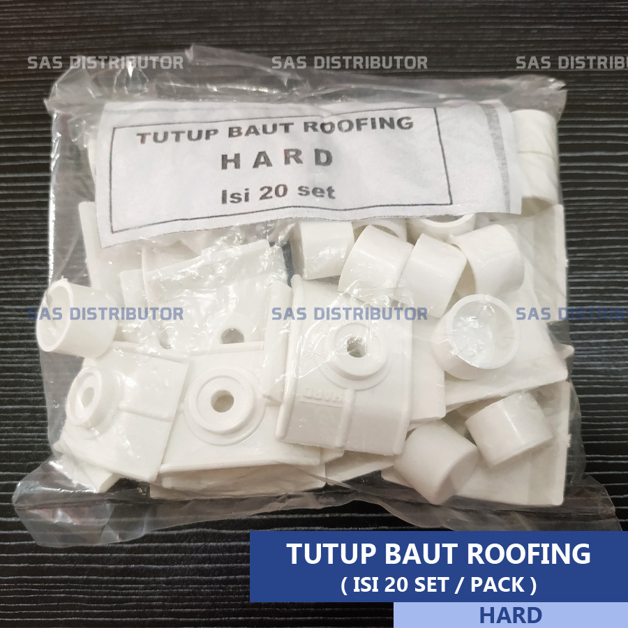 Jual Tutup Baut Roofing Putih 20 Set Per Pack / Alderon Roof Seal Atap ...