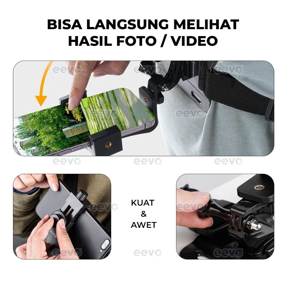 Jual Original Chest Strap Hp Evogrip Ak10 Holder Tali Dada Handphone Go ...