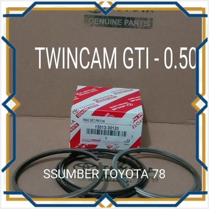 Jual [sto] ring piston set 0.50 corolla twincam 4age gti | Shopee Indonesia
