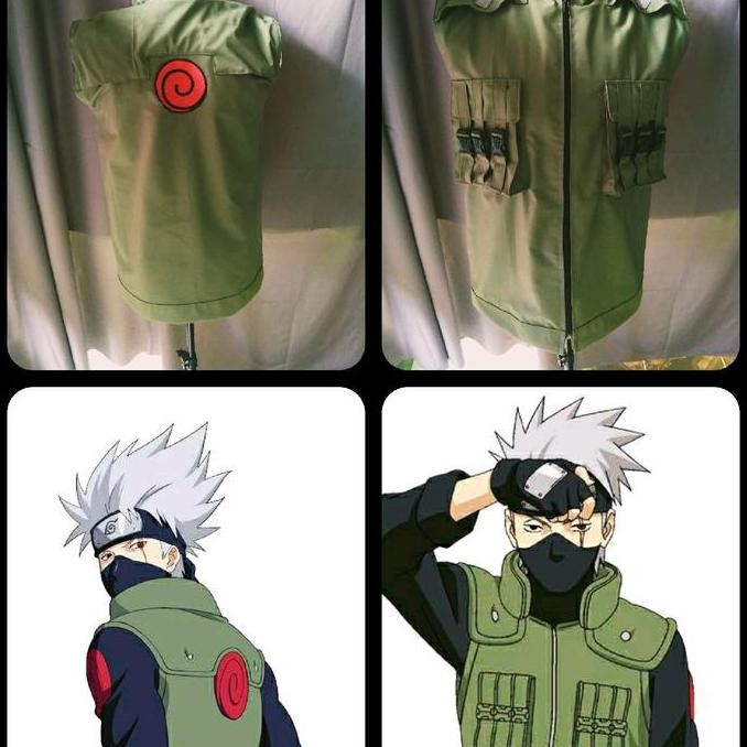 Jual new !!! Kostum Rompi Jounin Konoha Rompi kakashi | Shopee Indonesia