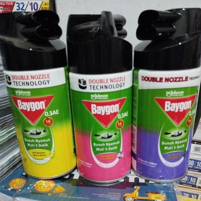 Jual Baygon Semprot Aerosol 200Ml | Shopee Indonesia