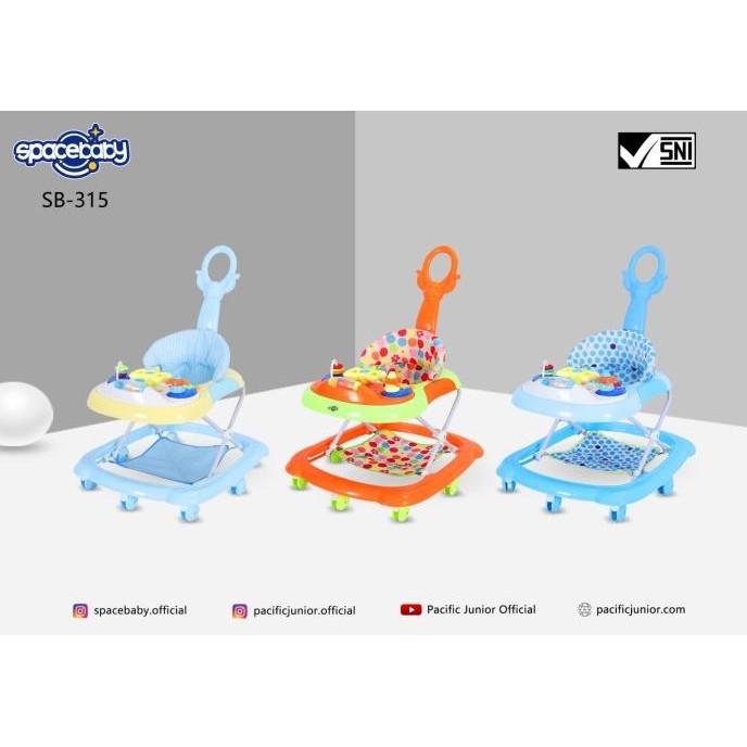 Jual Baby Walker Spacebaby SB 315 / Mainan Bayi Murah / FB-83612 / ...