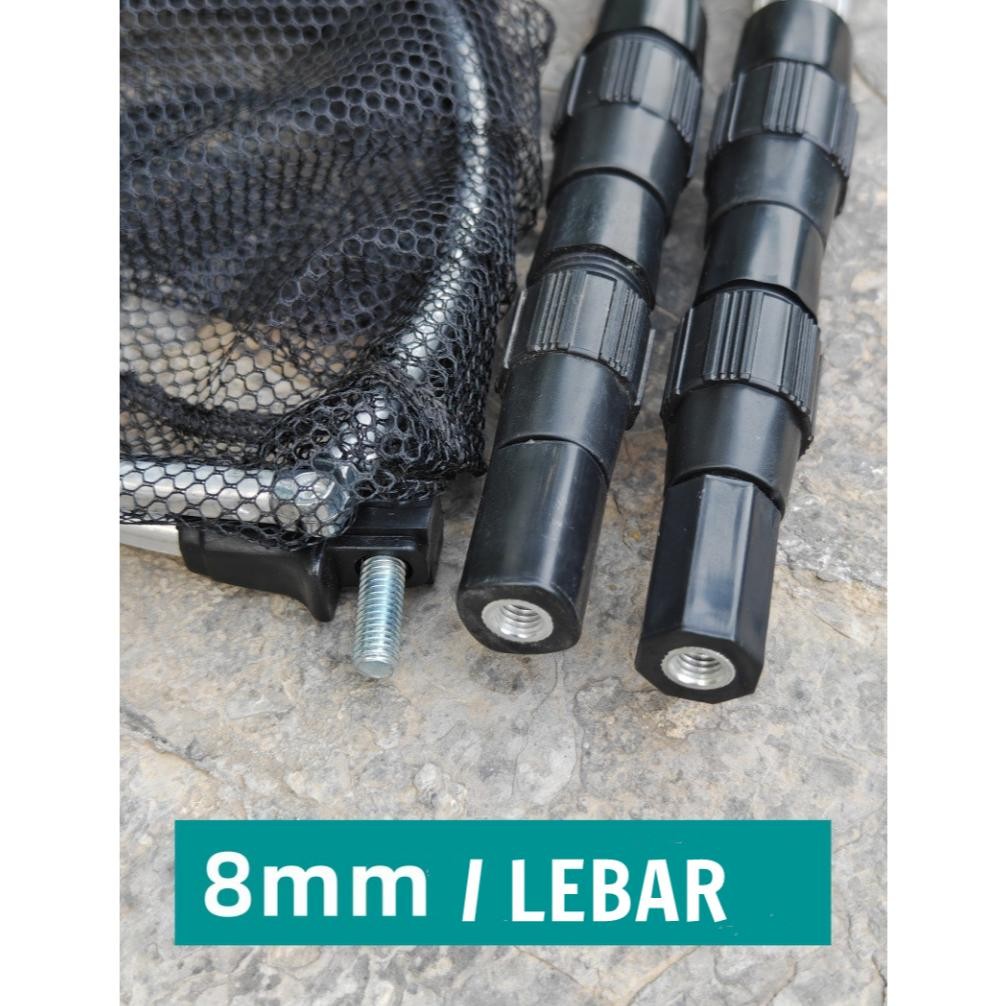 Jual Viral Serokan Pencedok Jaring Telescopic Net Aluminium Lipat ...