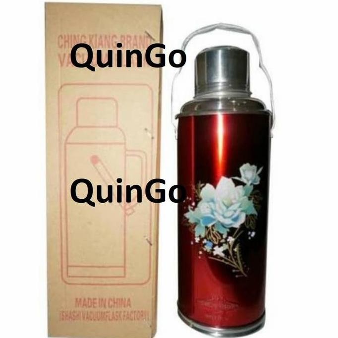 Jual Thermos Kaleng Termos Tuang Air Panas Ching Kiang Jadul Jamu 2 ...