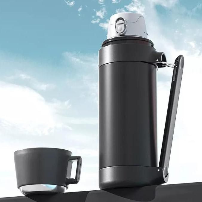 Jual MURAH BOTOL AIR MINUM TERMOS STAINLESS STEEL 316 UPSTYLE 1400 ML ...