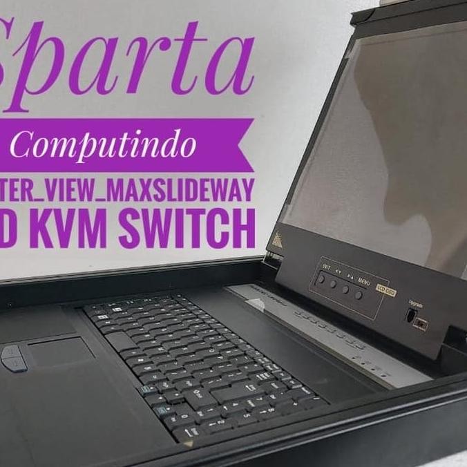 Jual Master View Kvm Console Rackmount Server Keyboard And Monitor New ...