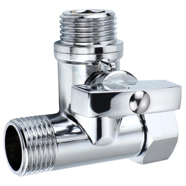 Jual Tees Stop Valves Under Sink Splitters Tees Connector Adapter inch ...