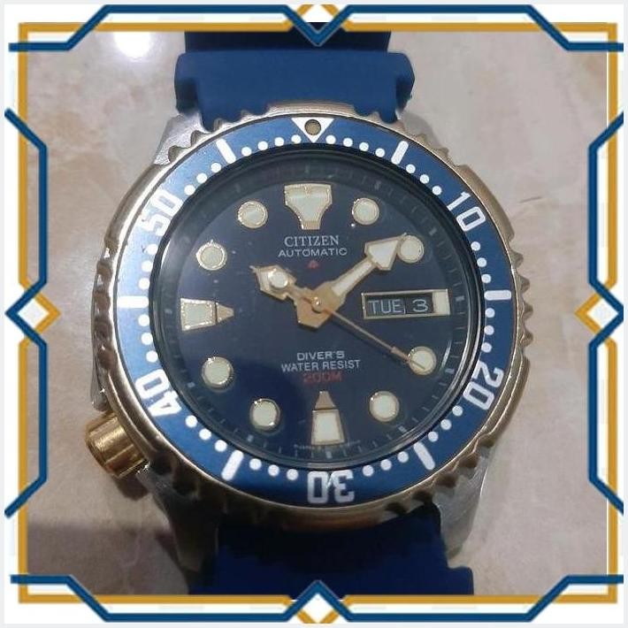 Jual [DIE] JAM CITIZEN PROMASTER LEFTY DIVER 200M AUTOMATIC 8203 ...