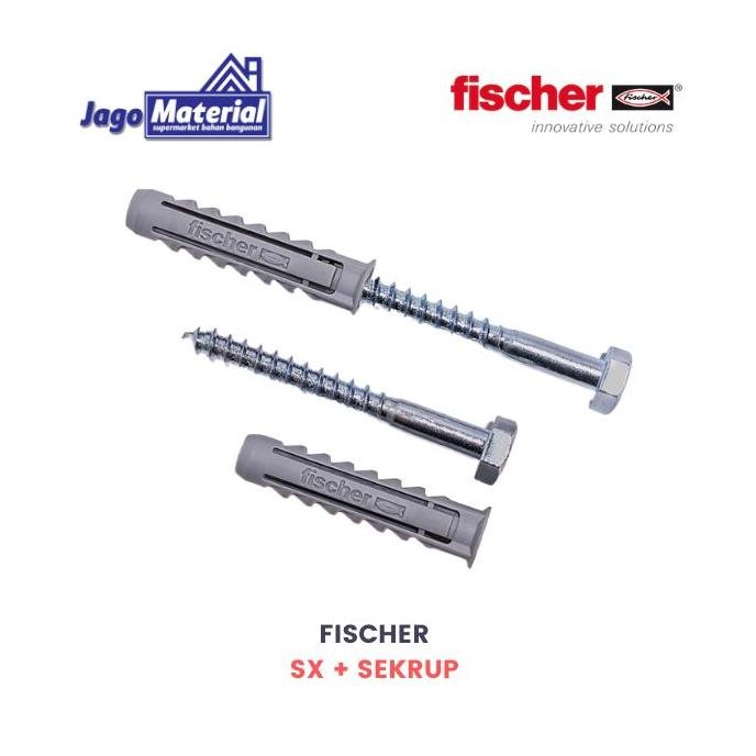 Jual TGR Fischer SX + Sekrup Pack (Angkur Beton, Angkur Bata, Angkur ...