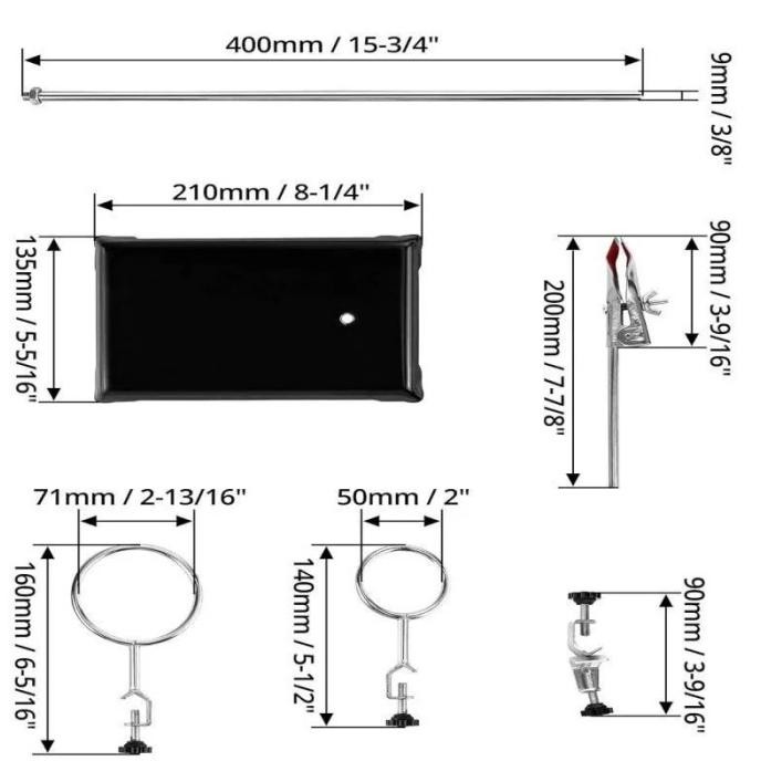 Jual Statif Dan Klem Universal Set / Klem Buret Laboratorium Tabung ...