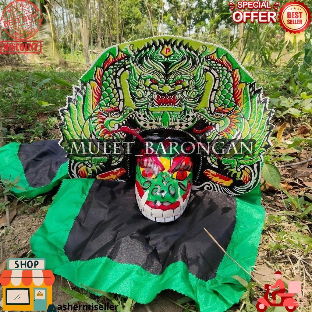 Jual Termurah Barongan Spons Devil Jumbo Besar Free Kemul Untuk Usia 2 ...