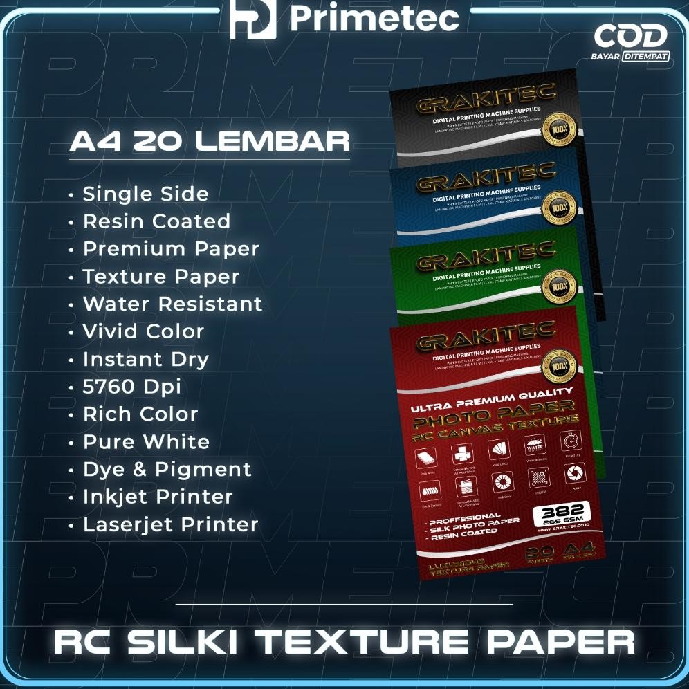 Jual Bisa Cod Kertas Foto Silki Texture A4 Professional Silki, Glossy ...