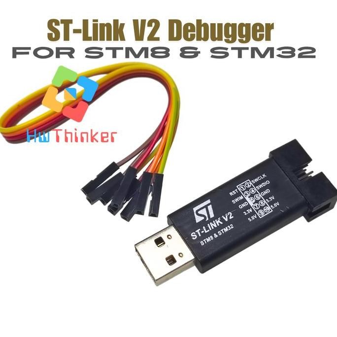 Jual JH8 ST LINK Stlink ST-Link V2 Mini STM8 STM32 Downloader Programmer | Shopee Indonesia