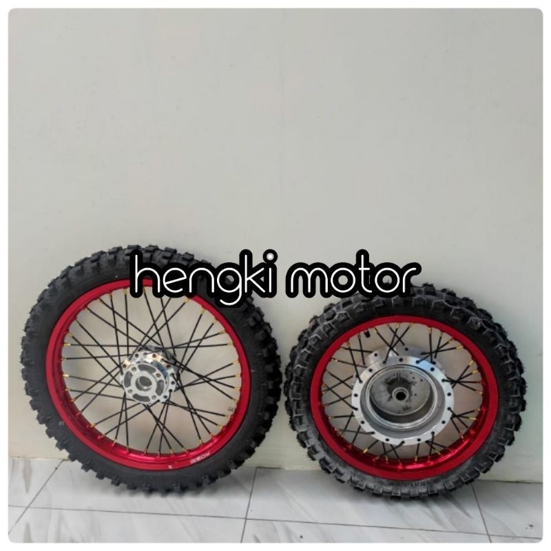 Jual VELG MIO ,X-RIDE MODEL CROSS RING 17/14 PLUS BAN | Shopee Indonesia