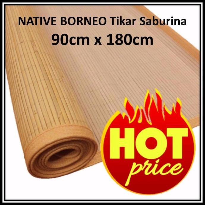 Jual Karpet, Tikar/Lampit Rotan Saburina 90cm x 180cm | Shopee Indonesia