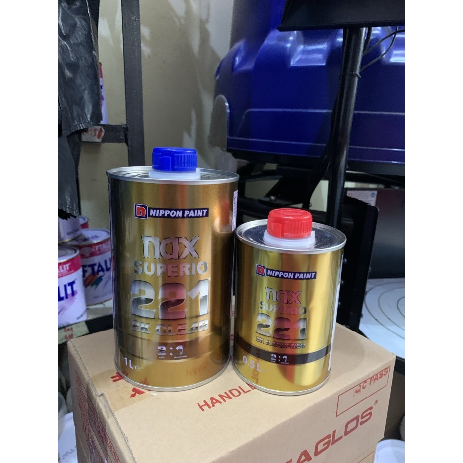 Jual Ready clear nax superio 221 2K clear nippon paint | Shopee Indonesia