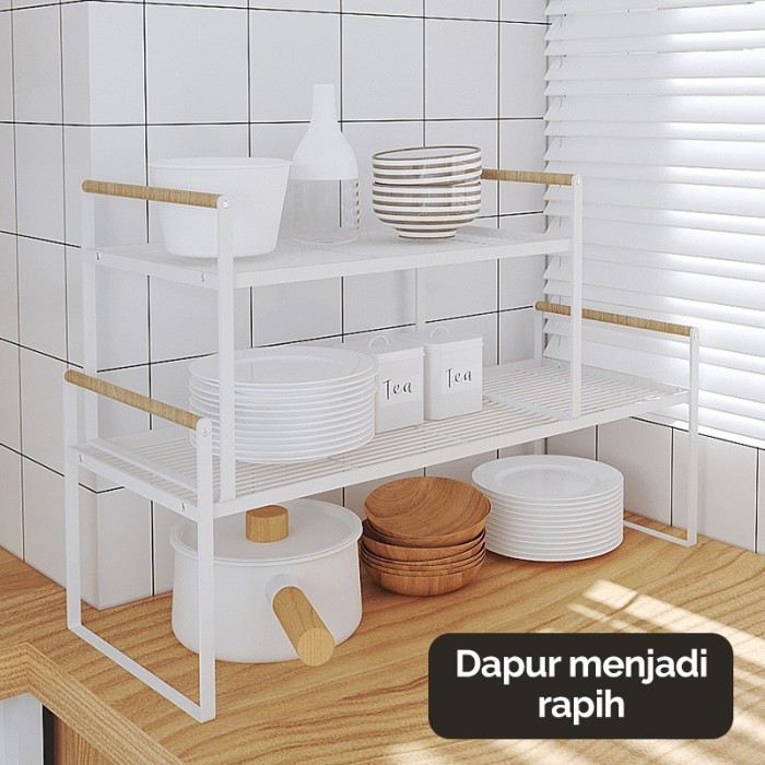 Jual RAK DAPUR BESI PENYIMPANAN BUMBU PORTABLE TEPAT PANCI BAWAH ...