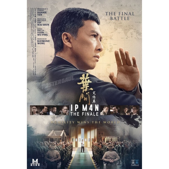 Jual POSTER FILM IP MAN 4: THE FINALE - ORIGINAL INDONESIAN 1SH. STYLE ...