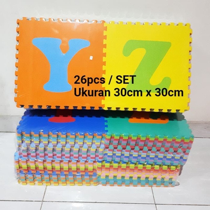 Jual TERLARIS! Playmat Edumat Matras Alas Lantai - Playmat Huruf Gambar ...