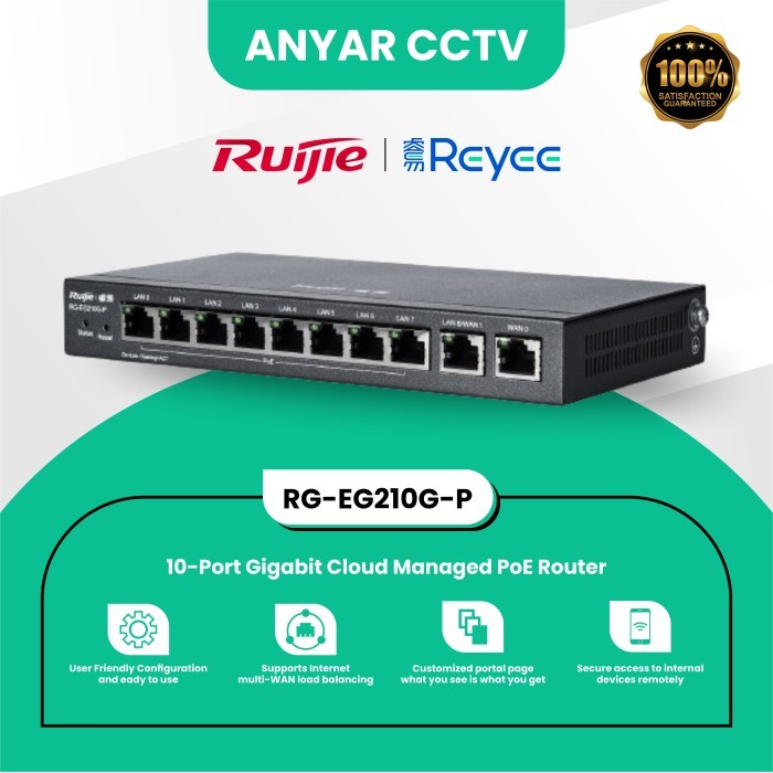 Jual RUIJIE RG-EG210G-P Router Managed PoE Cloud | Shopee Indonesia