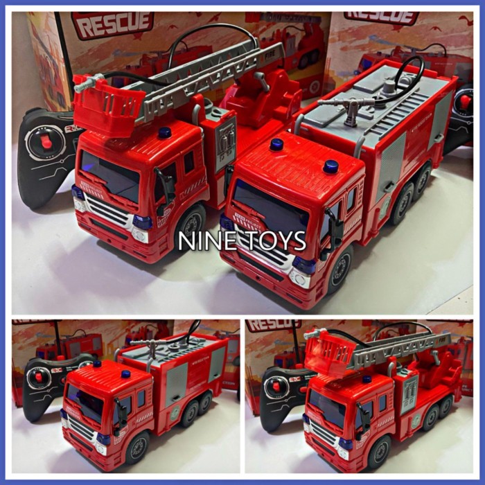Jual MOBIL REMOTE CONTROL PEMADAM FIRE ENGINE TRUCK PEMADAM RC DAMKAR ...