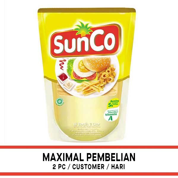 Jual SUNCO COOKING OIL REF 2 LTR | Shopee Indonesia