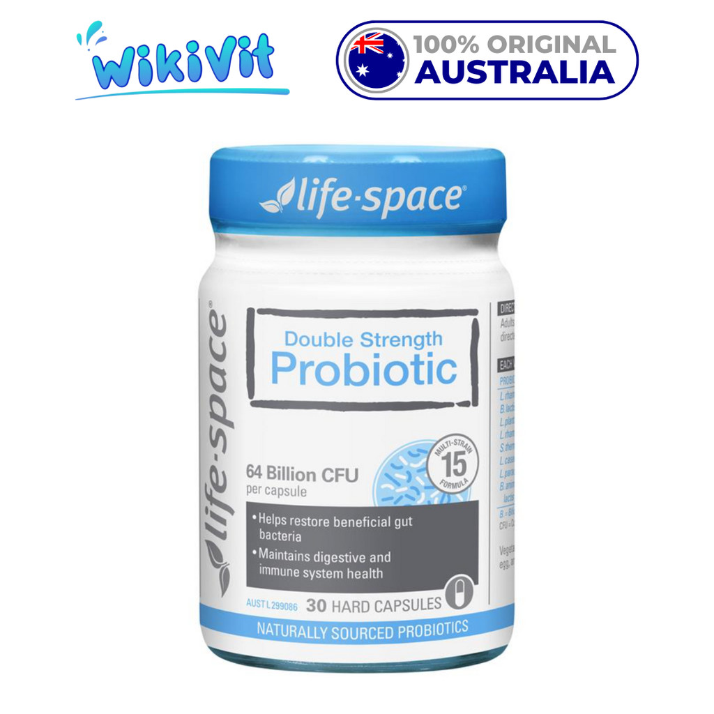 Jual LIFE-SPACE Double Strength Probiotic 30 Capsules - ORIGINAL AUSTRALIA / Kapsul Probiotik ...