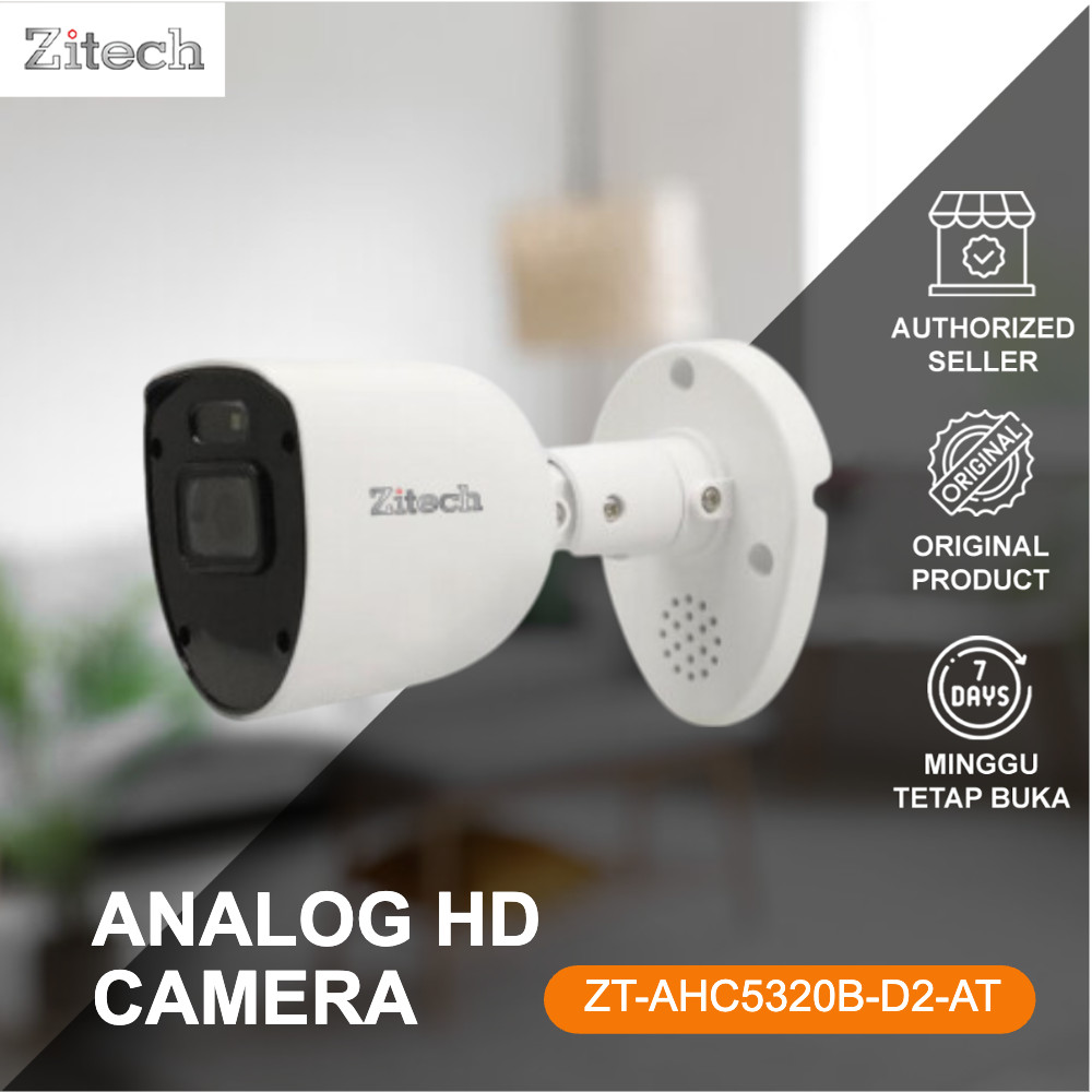 Jual Zitech ZT-AHC5320B-D2-AT Kamera Analog HD Full Color Support 2-Way ...