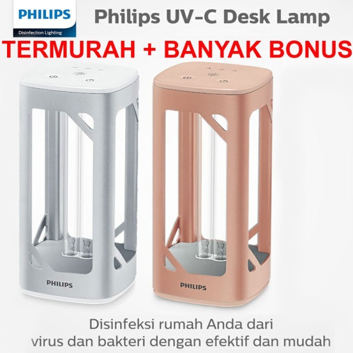 Jual Philips UVC Disinfection desk Lampu UV Steril Anti Virus Covid 19 UV-C | Shopee Indonesia