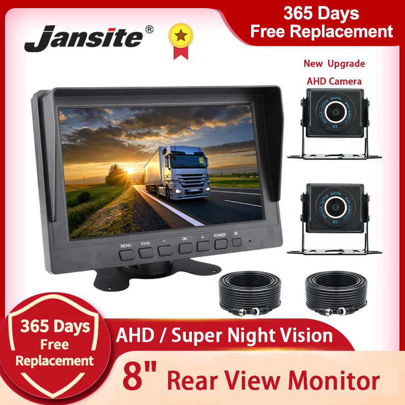 Jual Monitor Mobil Berkabel 8 inci Jansite, Kamera Tampilan Belakang ...