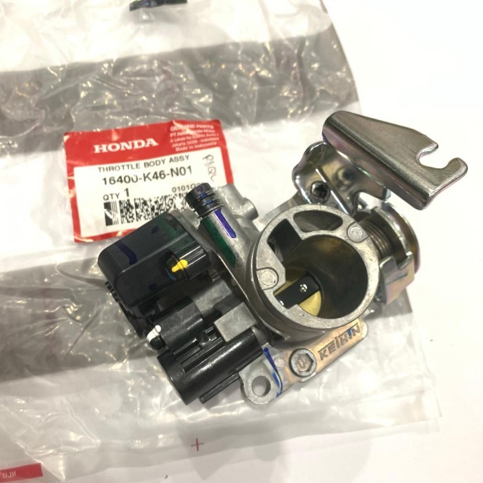 Jual Throttle Body Assy Beat Scoopy Vario 110 Fi Non Esp K46 Original ...
