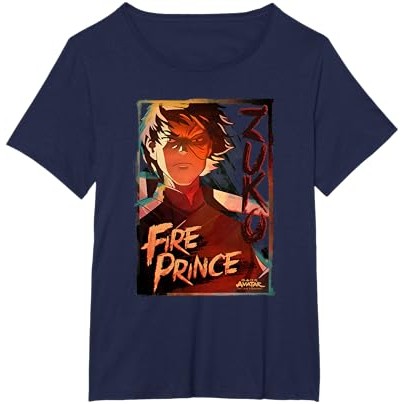 Jual Kaos Avatar: The Last Airbender Zuko Fire Prince Portrait ...