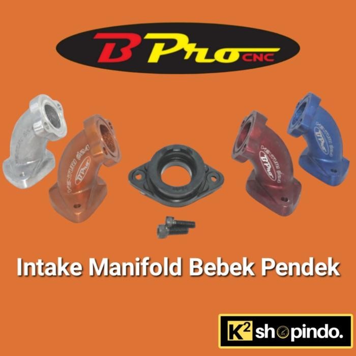 Jual terbaru !!! intake intek manifold pendek bpro bebek sleep engine ...