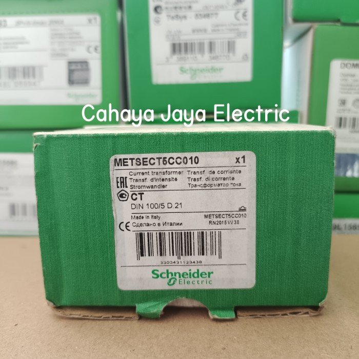 Jual Current Transformer Schneider Metsect5Cc010 Ct 100/5A 6Ka Ori ...