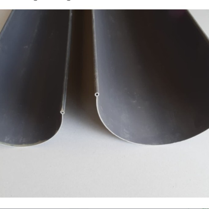Jual TERLARIS! talang air bulat pvc / talang 1/2 setengah lingkaran 6 ...