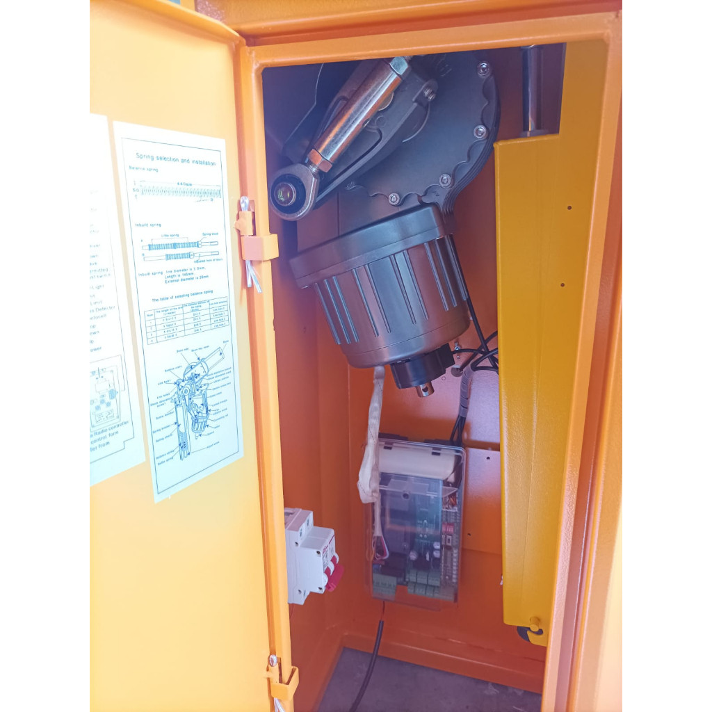 Jual Mesin Barrier Gate MX50 AC / Palang Parkir / Portal Gate | Shopee ...