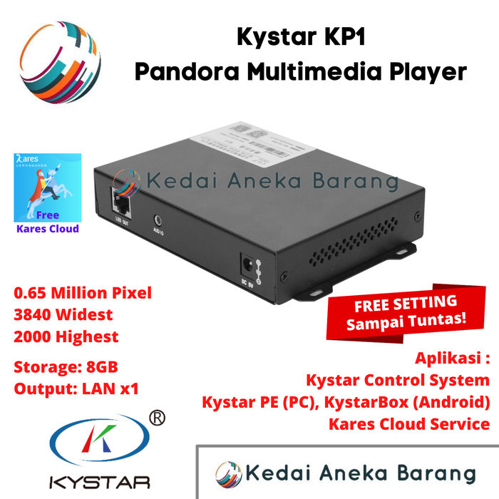 Jual """""] Kystar KP1 Pandora Multimedia Player Asynchronous LED ...