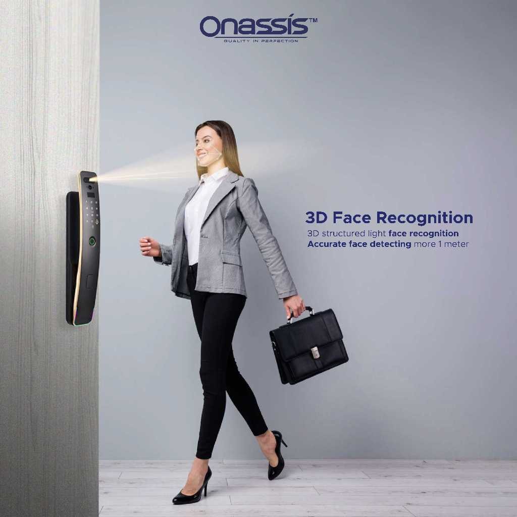 Jual ONASSIS SMART LOCK X6 PRO FACE RECOGNITION 3D SCANNER | Shopee ...