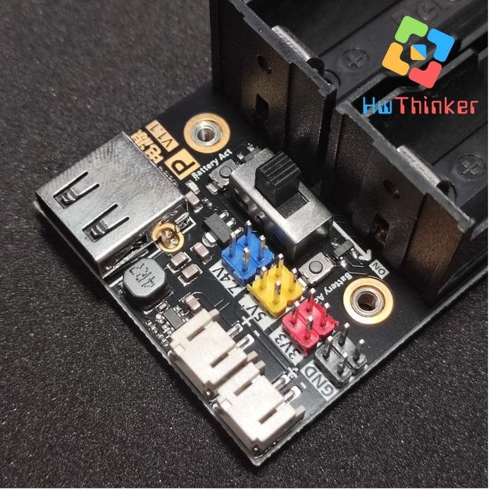 Jual Modul 7.4V 2S 2Slot 18650 power module (UPS) Baterai Battery ...