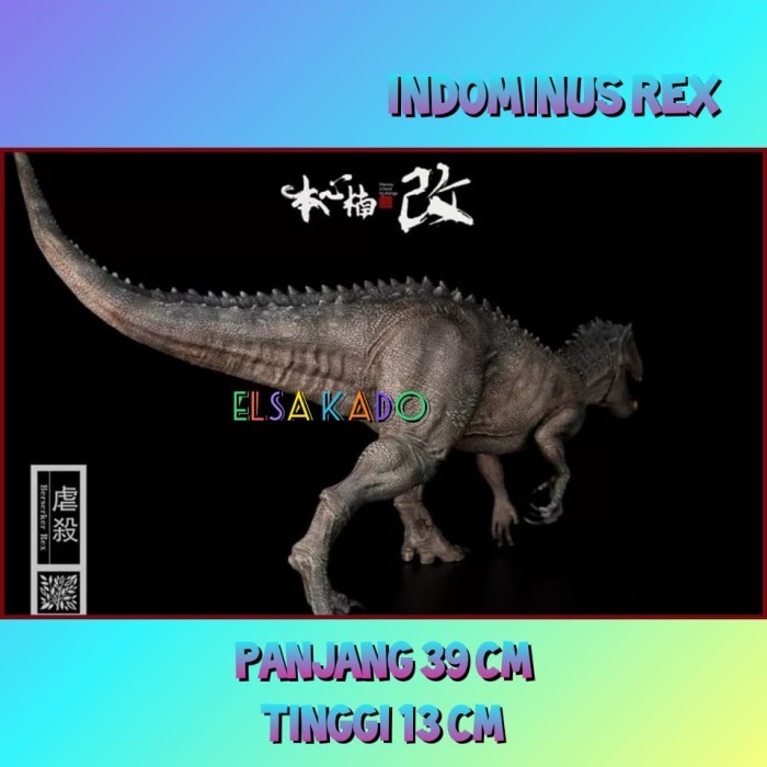 Jual Indominus Rex Action Figure Dinosaurus Big Size Mainan | Shopee ...