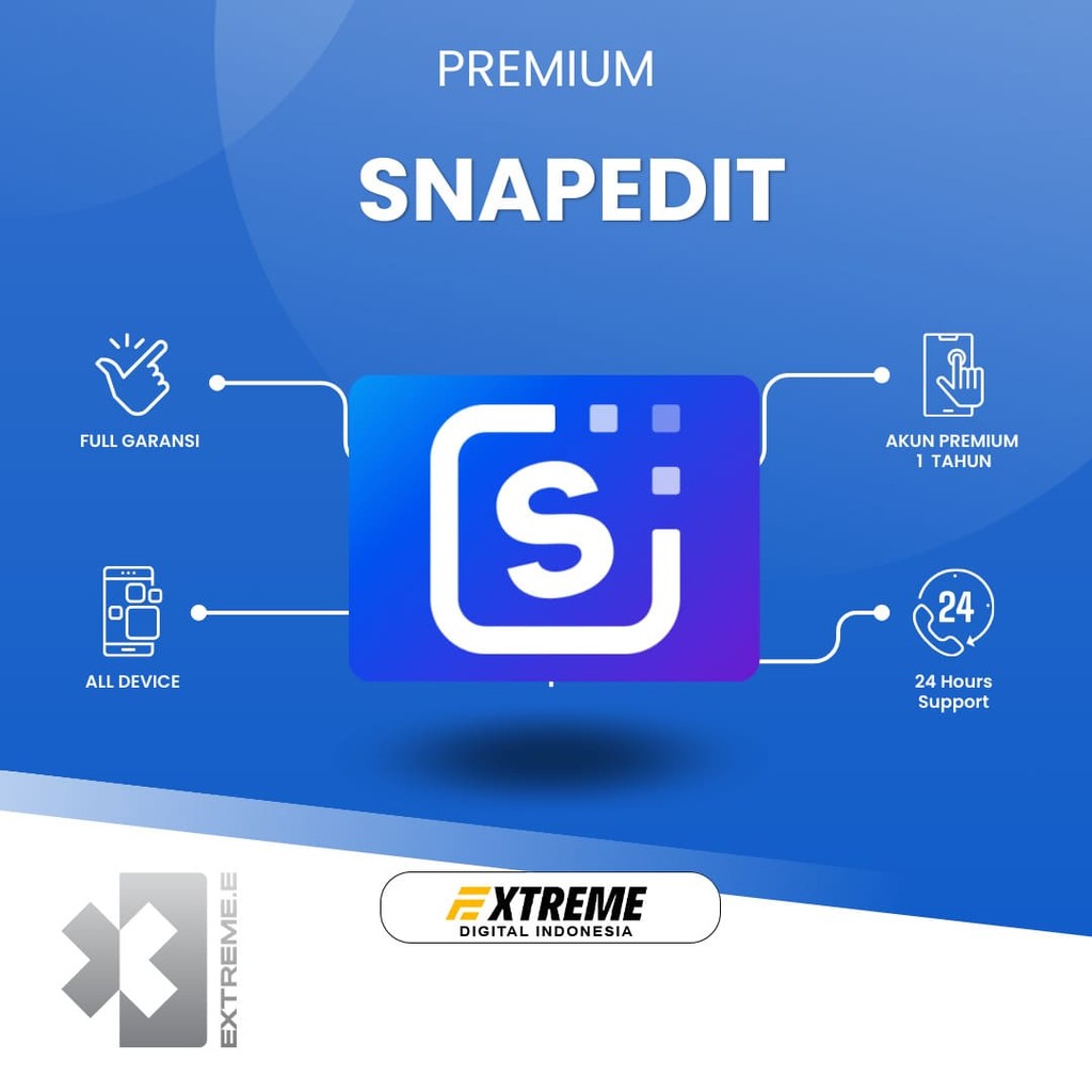 Jual Snapedit Premium 1 Tahun Resmi Bergaransi (Proses Instant) | Shopee Indonesia