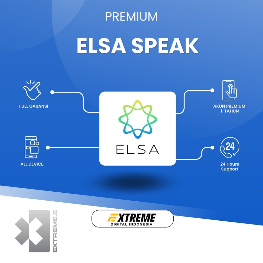 Jual Elsa Speak PRO Prem 1 Tahun - Aplikasi Belajar Bahasa Inggris ...