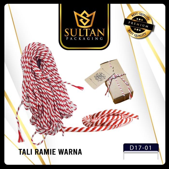 Jual Tali Ramie WarnaTali Box KueTali SerbagunaD17 | Shopee Indonesia
