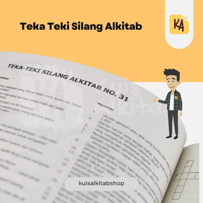 Jual TEKA TEKI SILANG ALKITAB/KUIS ALKITAB/BUKU KRISTEN/TTS ALKITAB | Shopee Indonesia