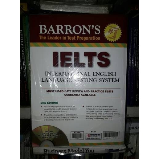 Jual BARRON'S IELTS EDISI 2 (PLUS CD AUDIO) | Shopee Indonesia