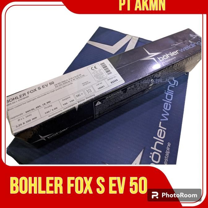 Jual Produk Baru!! Kawat Las Stick Bohler Fox S Ev50 E7018-H4R | Shopee Indonesia